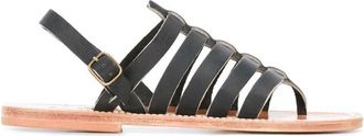 K.Jacques K.jacques, Femme, Chaussures, Noir, Taille: 40 EU Flat Sandales