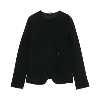 Emporio Armani Femme, Vestes, Noir, Taille: 36 FR Blazers