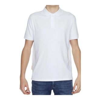 Suns Federico Back Polo Shirt - - Tops - Herren - Wei&szlig; - XL
