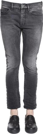 White Mountaineering Homme, Jeans, Noir, Taille: W31 Distressed Denim Jeans
