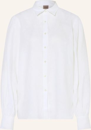 &Eacute;manou &Eacute;manou Hemdbluse Aus Leinen weiss