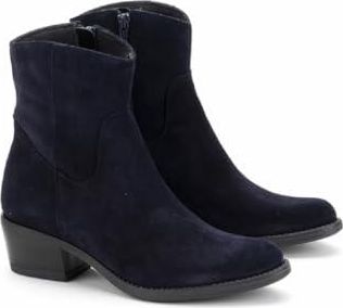 Lince Lince Bottines Campero Commodo | Semelle en caoutchouc | Semelle int&eacute;rieure en gel amovible | I33101 | Fabriqu&eacute;es en Espagne, Refente bleu marine, 40 