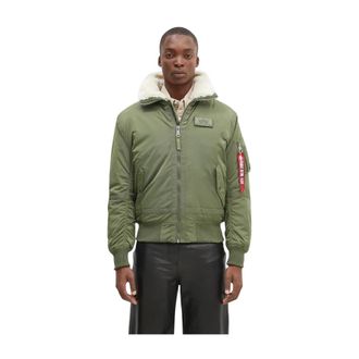Alpha Industries B15-3 TT Jacket - Homme - Vestes - Vert - Taille: M