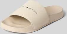 Tommy Hilfiger Badeslipper mit Label Print