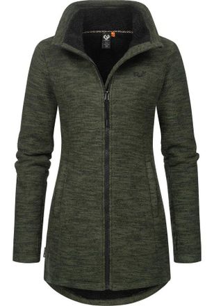 Ragwear Strickjacke Miram Melange Kuschelige &Uuml;bergangsjacke in Strick-Optik