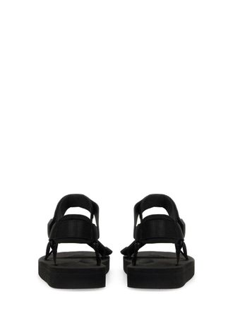 Palm Angels Rubber-Soled Sandal - Black