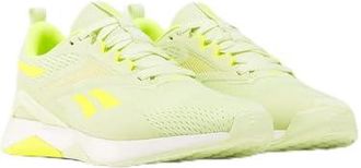 Reebok Baskets Nanoflex TR 2 pour Femme, Astro Lime Digital Lime Chaussures Blanc, 40.5 EU