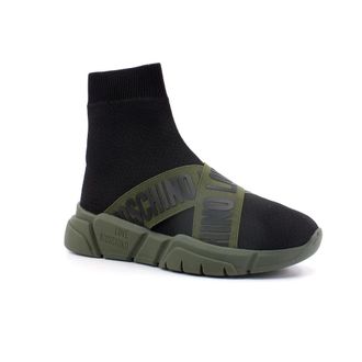 Love Moschino Elastic Sock Sneaker - - Shoes - Damen - Schwarzk - 38 EU