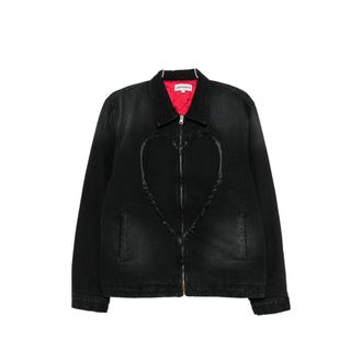 Carne Bollente Bad Boy, Big Heart Denim Jacket