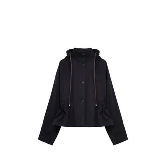 Loewe Veste &agrave; capuche en coton et soie