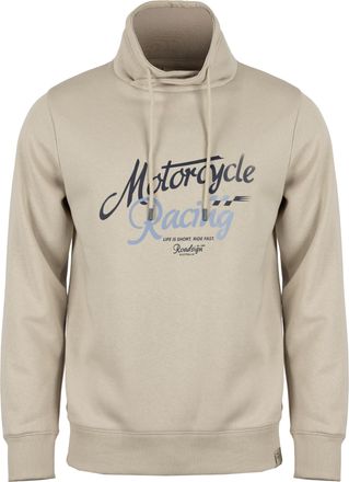 Roadsign Herren Sweatshirt Hoody mit Biker-Motiv f&uuml;r deinen Herbst-Looks beige, 2XL