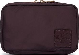 Calvin Klein Kosmetiktasche Nylon Mix Cosmetic Pouch LV04F1310G Dunkelrot