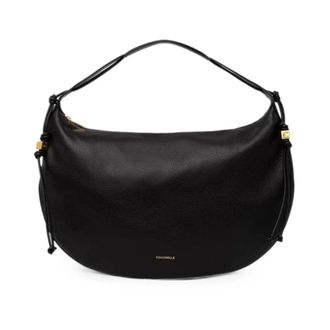 Coccinelle Femme, Sacs, Noir, Taille: ONE Size Sac &agrave; main en cuir grain&eacute;