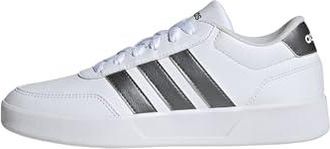 adidas Femme BREAKNET 3.0 Shoes, FTWR White/Iron met./FTWR White, 37 1/3 EU