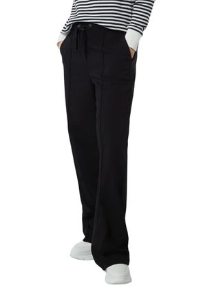 Comma Hose lang mit Bindegürtel