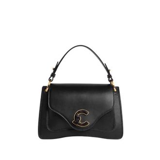 Coccinelle Cuir sac &agrave; &eacute;paule bandouli&egrave;re C-Me Calf & Marb Handbag Noir