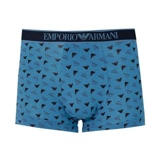 Emporio Armani Homme, Sous-vêtements, Bleu, Taille: S Lot de 3 Boxers Confort Élégant