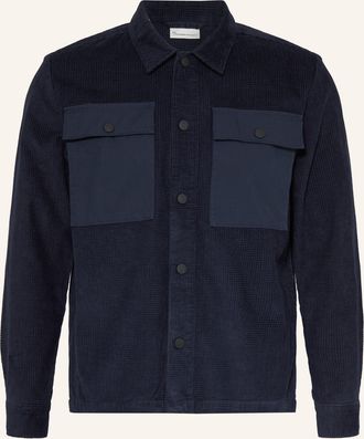 Knowledge Cotton Apparel Knowledgecotton Apparel Cord-Overshirt blau