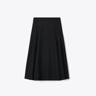 Tory Burch Faltenrock aus Wolle