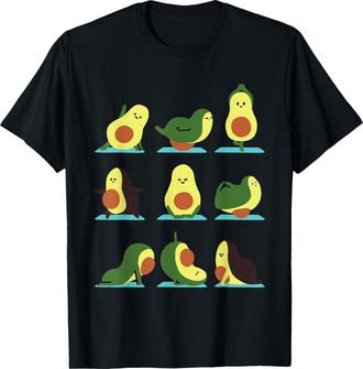 Huebucket Avocado Yoga Minimal T-Shirt