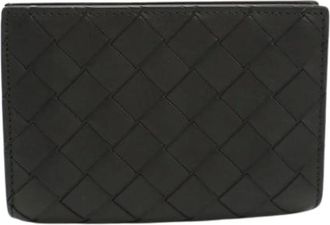 Bottega Veneta Portefeuille Pre-owned (bi-pli) - Homme - Pre-owned - Noir - Taille: ONE Size