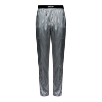 Tom Ford Silk Pajama Pants - - Nightwear & Lounge - Herren - Grau - M