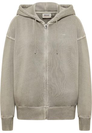 Mustang Jeans Mustang Damen Style Rochelle Kapuzenpullover, Ghost Gray 4200, 46