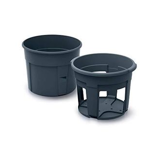 Prosperplast Macetero para cultivo de patatas Prosperplast Potato Grower de plastico en Color Antracita 39,2 (Largo) x 39,2 (ancho) x 31,6 (Alto) cm