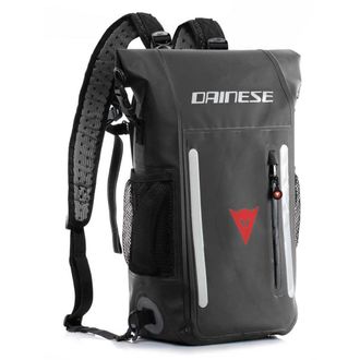 Dainese Explorer Rucksack WP, wasserdichtes PVC, atmungsaktiver R&uuml;cken, verstellbare Schultergurte, wasserabweisende Taschen, reflektierende Details, Outdoor 