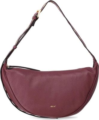 Abro Femme, Sacs, Violet, Taille: ONE Size Sac hobo élégant en cuir