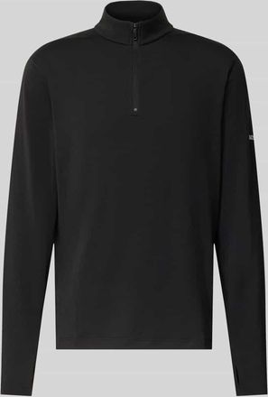 HUGO BOSS Regular Fit Sweatshirt mit Stehkragen Modell SW_Active QZ