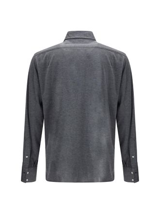 Brunello Cucinelli Silk Shirt - Gray