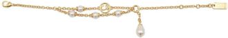Chlo&eacute; Armband - Gold And Pearly Bras Bracelet - Gr. ONE SIZE - in Mehrfarbig - f&uuml;r Damen