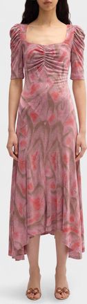 MACCAPANI Robe Femme couleur Rose