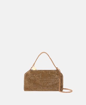 Stella McCartney Falabella Crystal Mesh Crossbody Bag