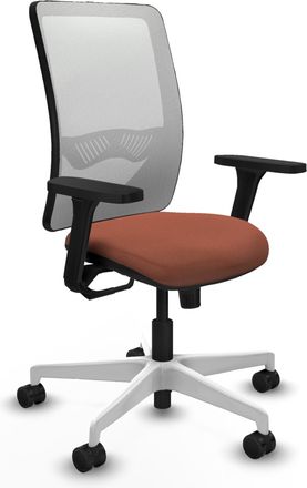 Piqueras y Crespo Home Office Stuhl Zulema mit 3D-Armlehnen, h&ouml;henverstellbare Lendenwirbelst&uuml;tze, ausgestattet mit 3 Positionen und Schneideschaum, mit Rollen von 65 m