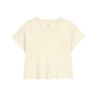 The Great. THE Great, Femme, Tops, Beige, Taille: 38 FR Crop T-Shirt