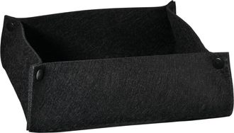 ASA 78774076 Brotkorb - ARTFILZ - Polyesterfilz - schwarz - 25 x 25 x 8 cm