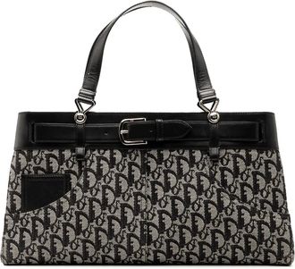 Dior sac cabas Diorissimo en toile Trotter Jeans Pocket (2002) - Noir