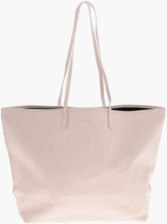 1989 STUDIO Crocodile Effect Leather Tote Bag size Unica