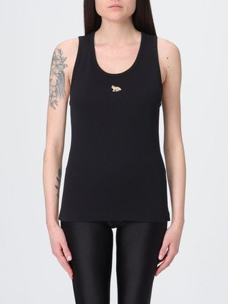 Maison Kitsun&eacute; Top Femme couleur Noir