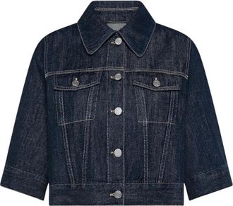 Seventy Femme, Vestes, Bleu, Taille: 38 FR Giacca in denim