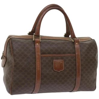 Celine Pre-owned Vintage Boston Bag - - Pre-owned - Damen - Braun - ONE SIZE
