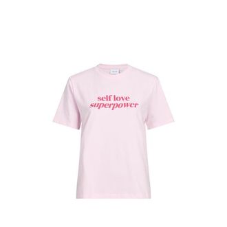 Vila T-shirt Vinora en coton m&eacute;lang&eacute;