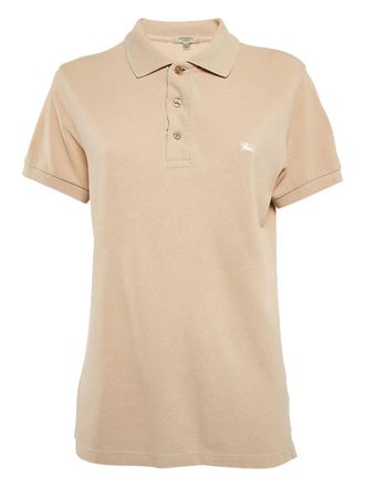 Burberry polo à logo brodé (2024) - Tons neutres