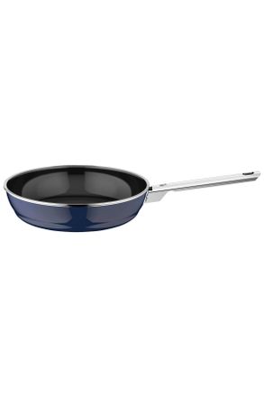 WMF Pfanne Fusiontec Mineral PRO - Tim Raue, Dunkelblau, Metall, 2.2 L, rund, Made in Germany, backofengeeignet,backofengeeignet, Kochen, Pfannen, Bratpfa