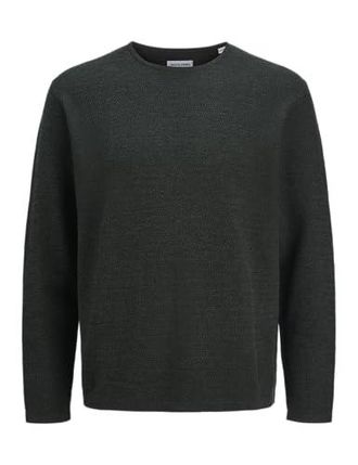 Jack & Jones Jjegeorge Noos Pull &agrave; col Rond pour Homme, Colophane, M