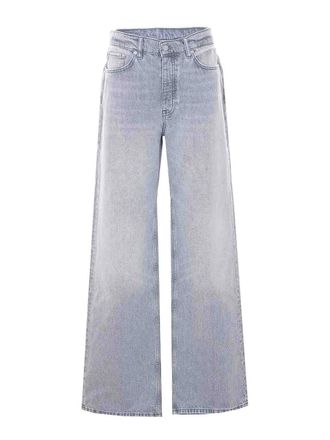 Anine Bing Straight Leg Jeans - Grau