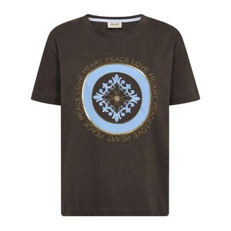 Mos Mosh T-Shirt - - Tops - Damen - Braun - L
