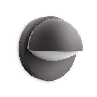 Philips MyGarden June Wandlamp 1x42W Zwart